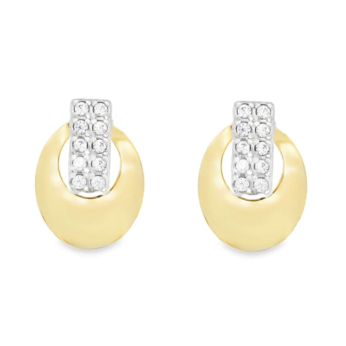 Златни обеци KLARA - GOLD ADDICTED